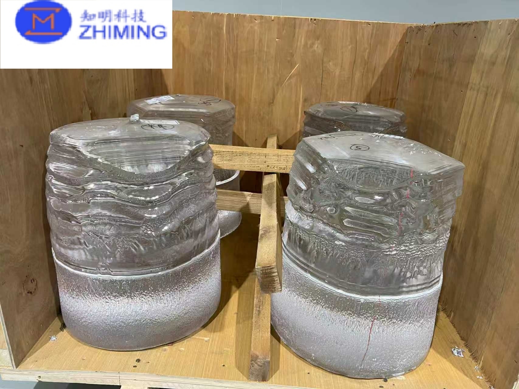 Boule de zafiro sintético, método Kyropoulos (KY) cultivado 80 kg 260 ...